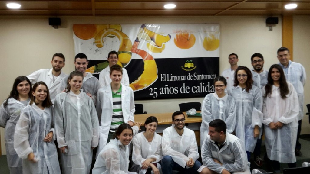 Grado en Ciencia y Tecnología de los Alimentos » Visita de los alumnos ...